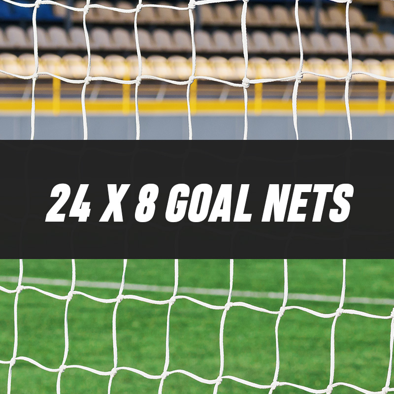 Ziland 24FT x 8FT Replacement Football Goal Nets
